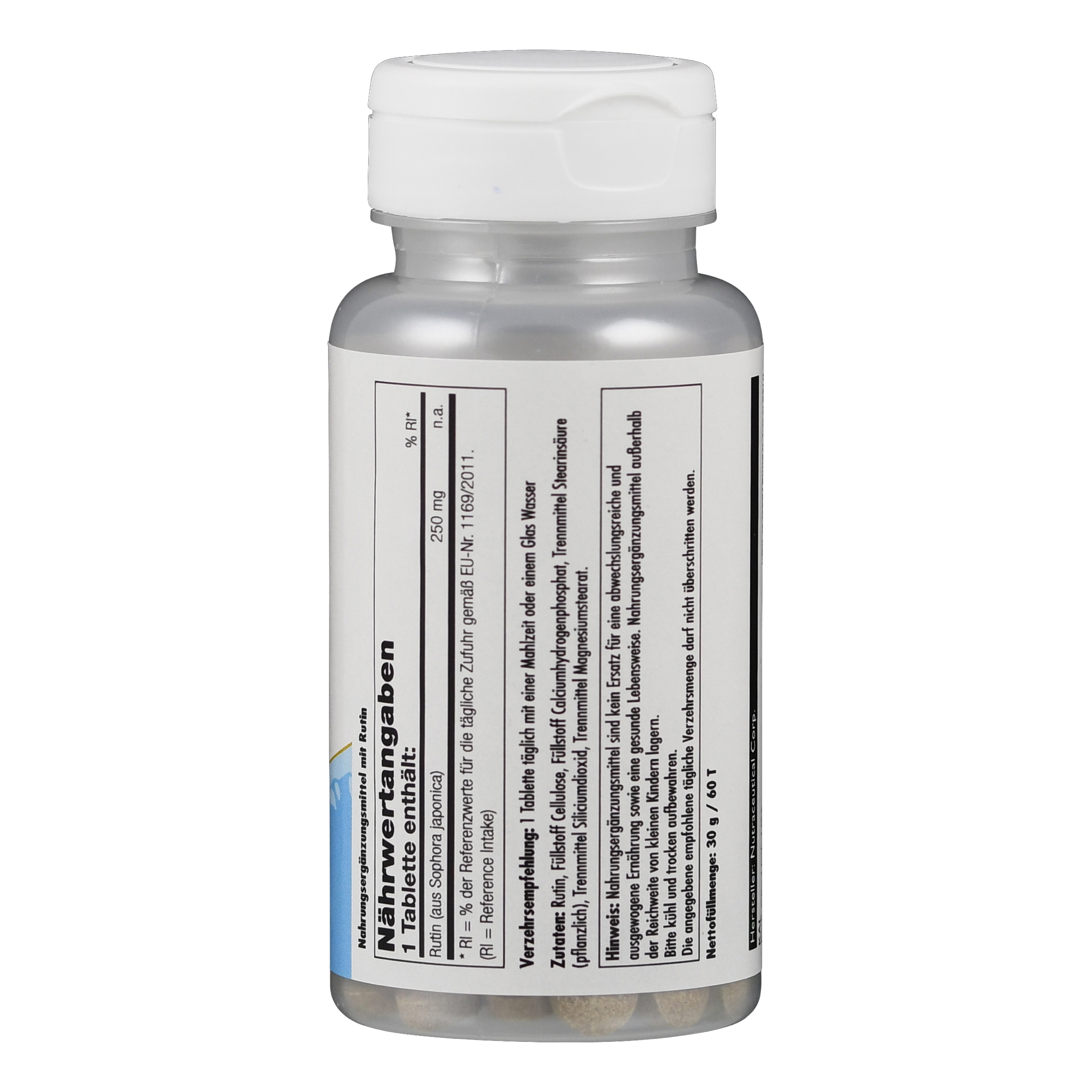 Supplementa Rutin 250mg Tabletten | Deine Apotheke