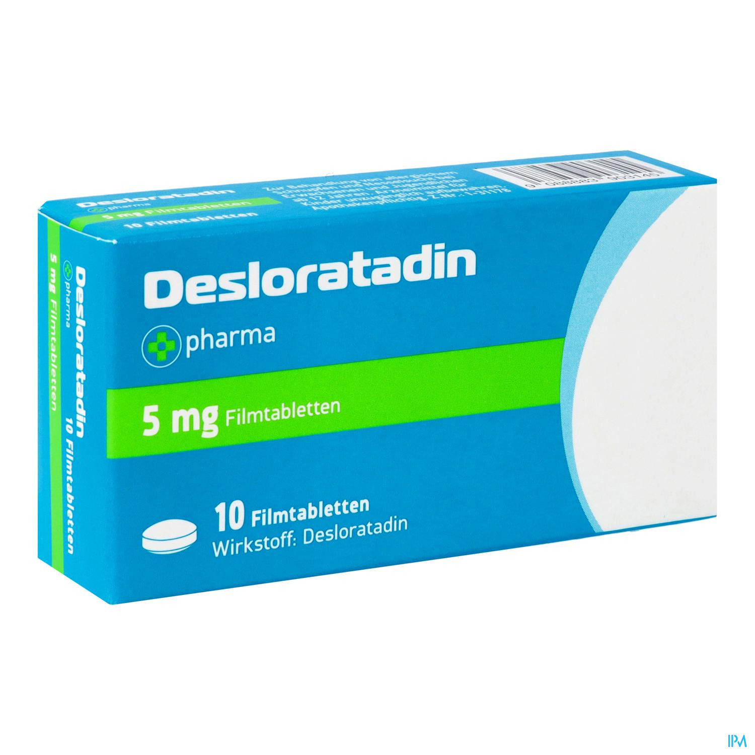 DESLORATADIN +PH FTBL 5MG 10ST | Deine Apotheke