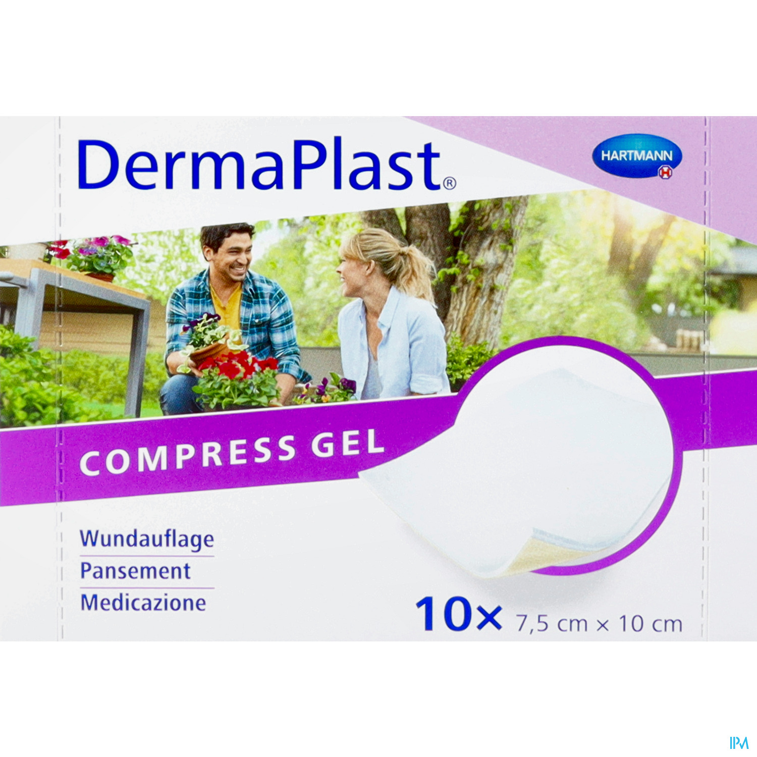 DERMAPLAST COMPR GEL 7,5X10 10ST | Deine Apotheke